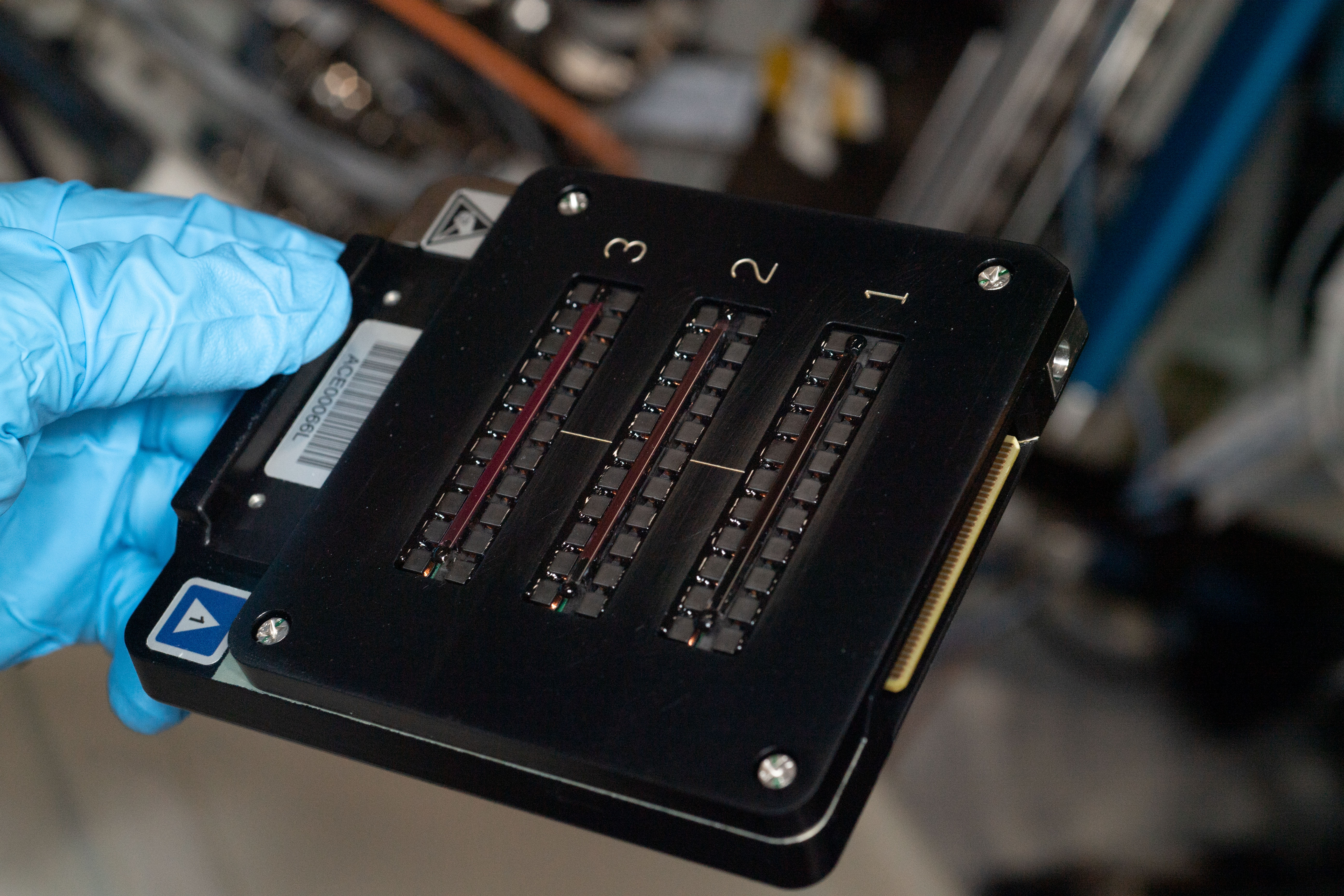 A Department study aboard the International Space Station